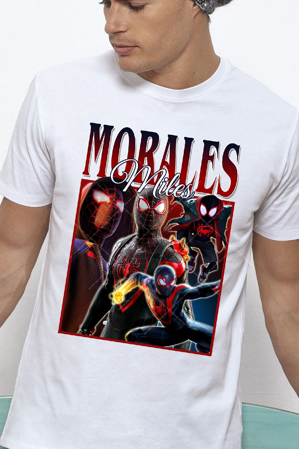 Miles Morales Spider-man Shirt, Spider-man Across the Spider-verse ...