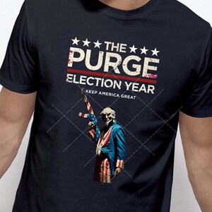 Vintage Graphic the Purge Election Year Shirt, Horror Shirt, Movie ...