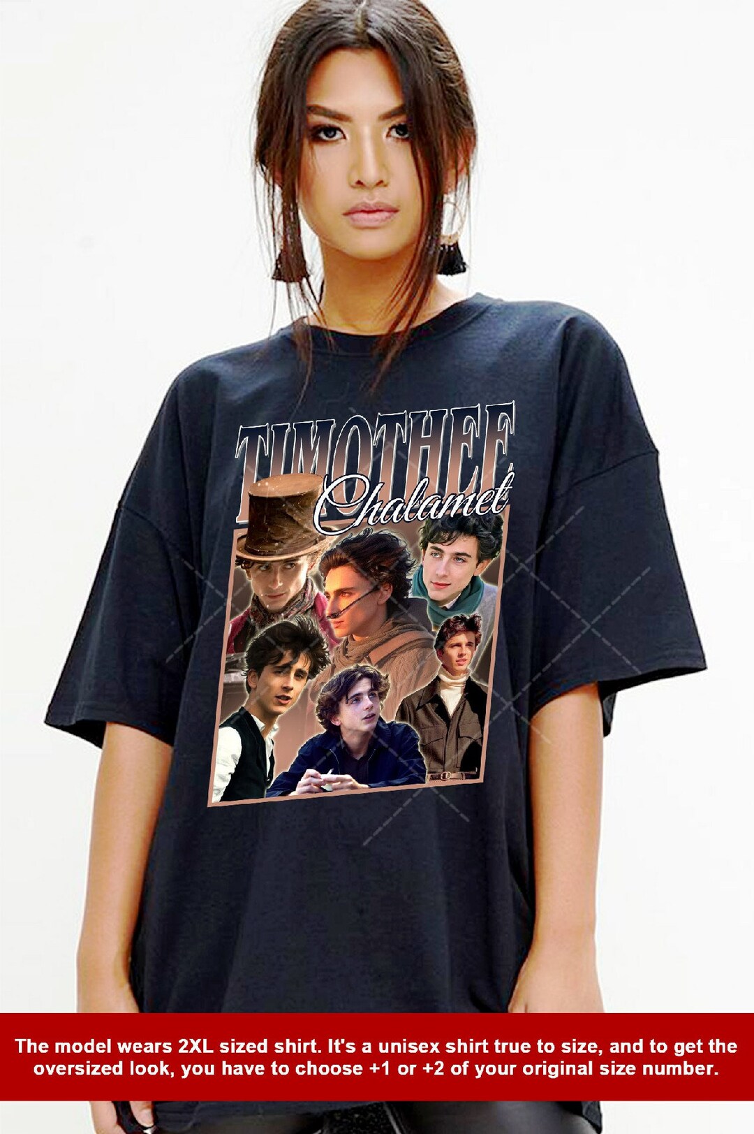 TIMOTHEE CHALAMET Shirt, Timothee Chalamet Retro 90s Tshirt, the King ...