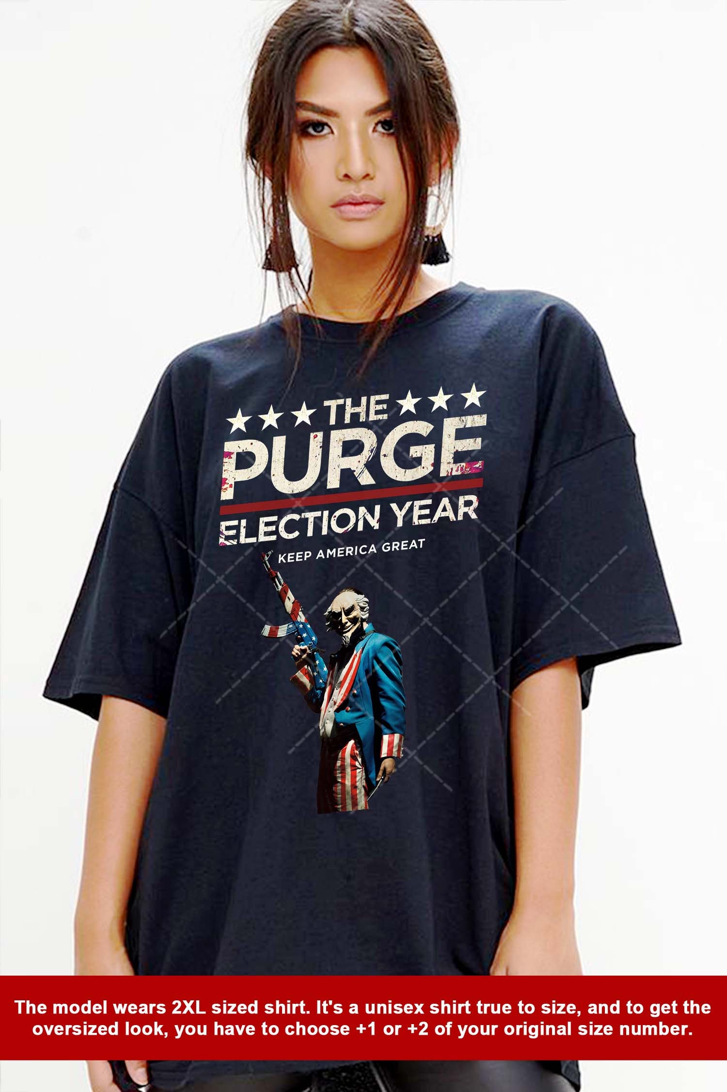 Vintage Graphic the Purge Election Year Shirt, Horror Shirt, Movie ...