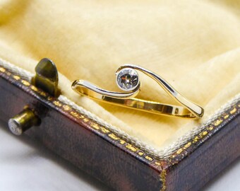 Dainty Diamond Ring | Etsy