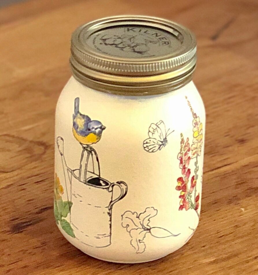 Peter Rabbit Decoupage Kilner Jar | Etsy UK