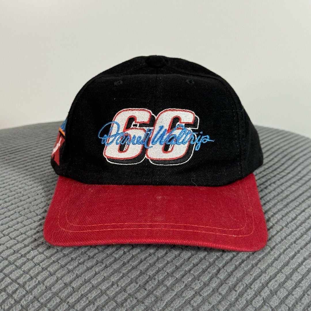 Vintage 1990s NASCAR Darrell Waltrip Strapback Hat Made in USA 90s - Etsy