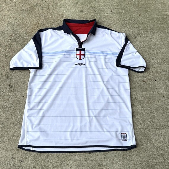 2003-2004 England National Team Soccer Jersey Footbal… - Gem