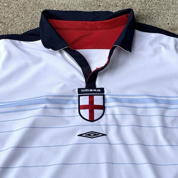 2003-2004 England National Team Soccer Jersey Footbal… - Gem