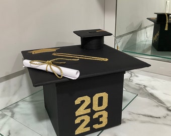 Graduation Cap Card Box | Graduation Party Decorations | Gift Card ...
