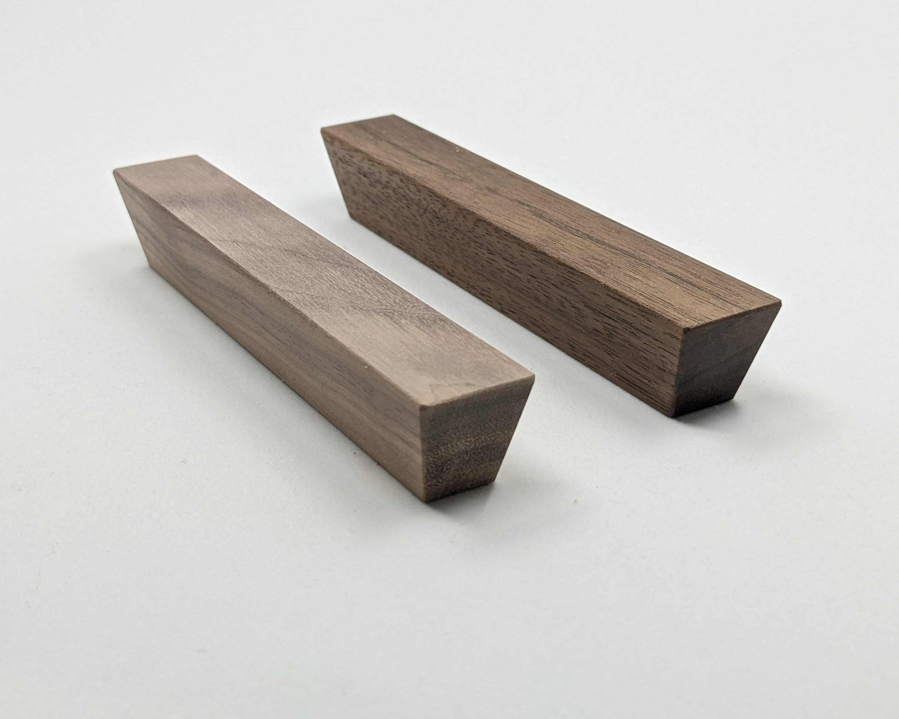 Sleek Modern Walnut Drawer Pull 3 Inch CTC - Etsy
