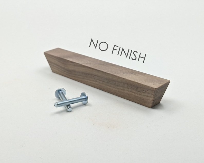 Sleek Modern Walnut Drawer Pull 3 Inch CTC - Etsy
