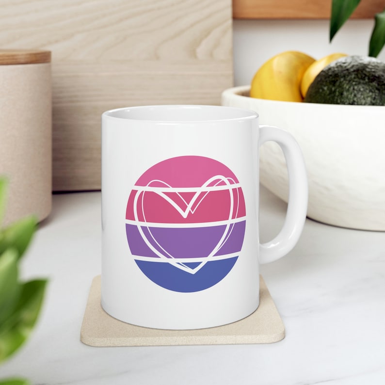 Subtle Bi Pride Mug Subtle Bisexual Gift Alphabet Mafia Bisexual Mug ...