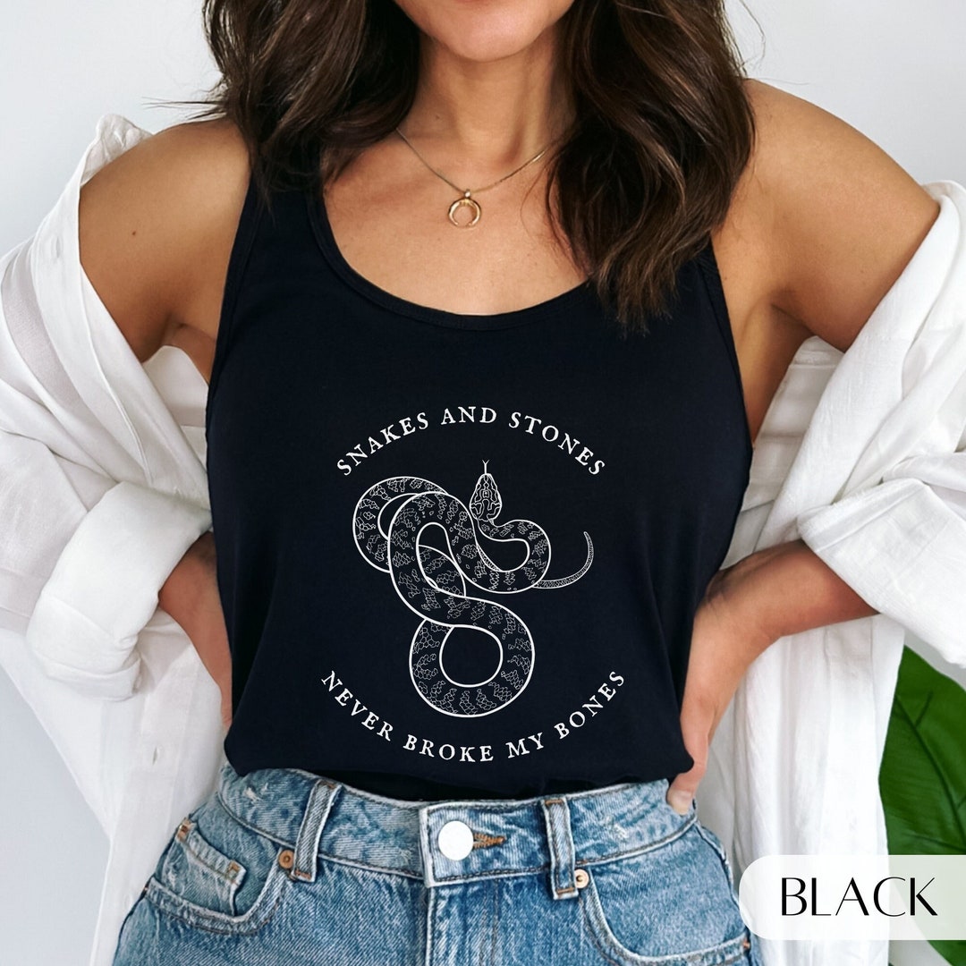 Snakes and Stones Taylor Swift Racerback Tank Top Subtle Taylor Swiftie ...