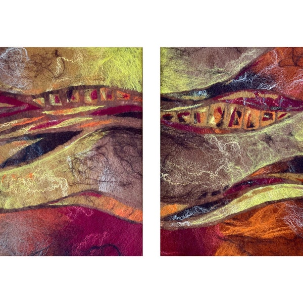 Wool Painting - Etsy