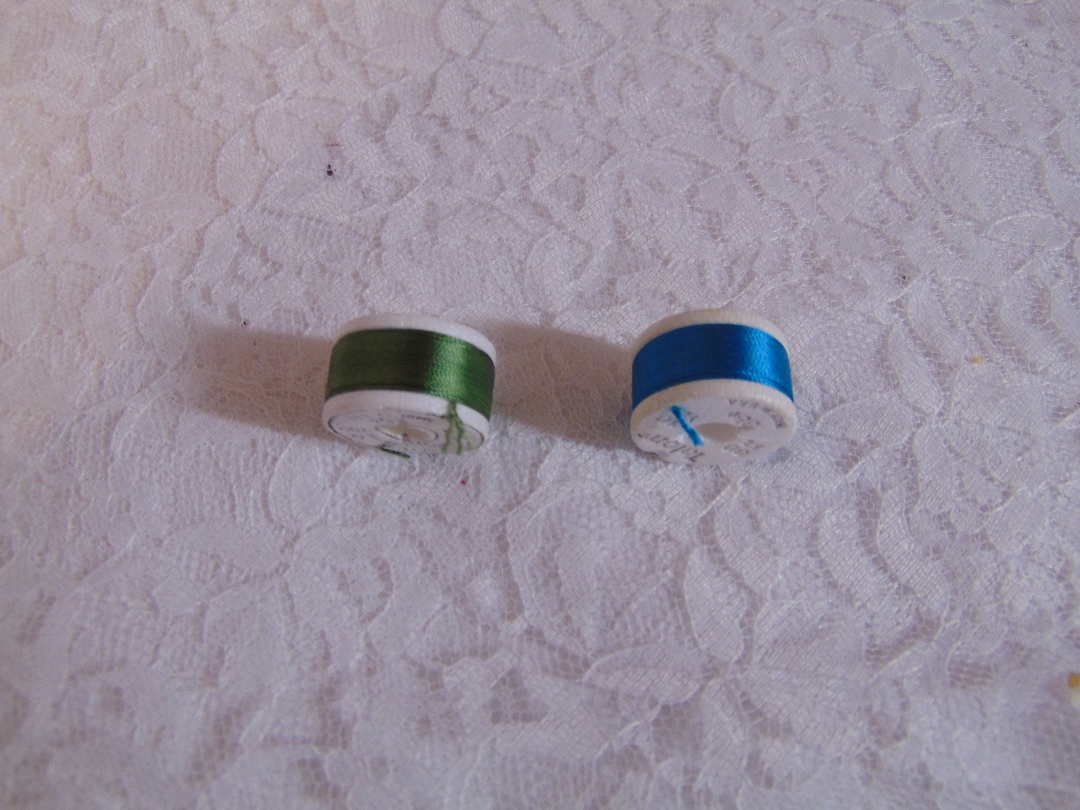 Silk Thread - Talon Silk Thread - 2 Spools of Silk Thread - Buttonhole ...