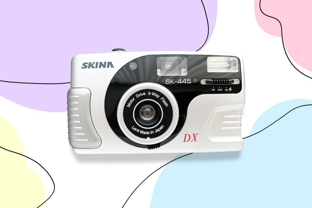 Film Camera Skina SK 445 / Automatic 35mm Film Point and Shoot Camera ...