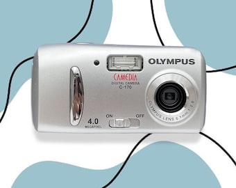 Digital Camera Olympus VG-110 Silver / Vintage Digital Camera / Olympus Cameras - Etsy