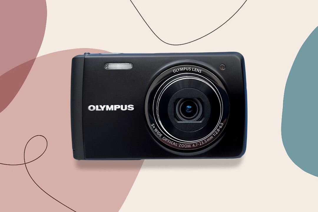 Digital Camera Olympus VH-410 Black / Vintage Digital Camera / Olympus ...