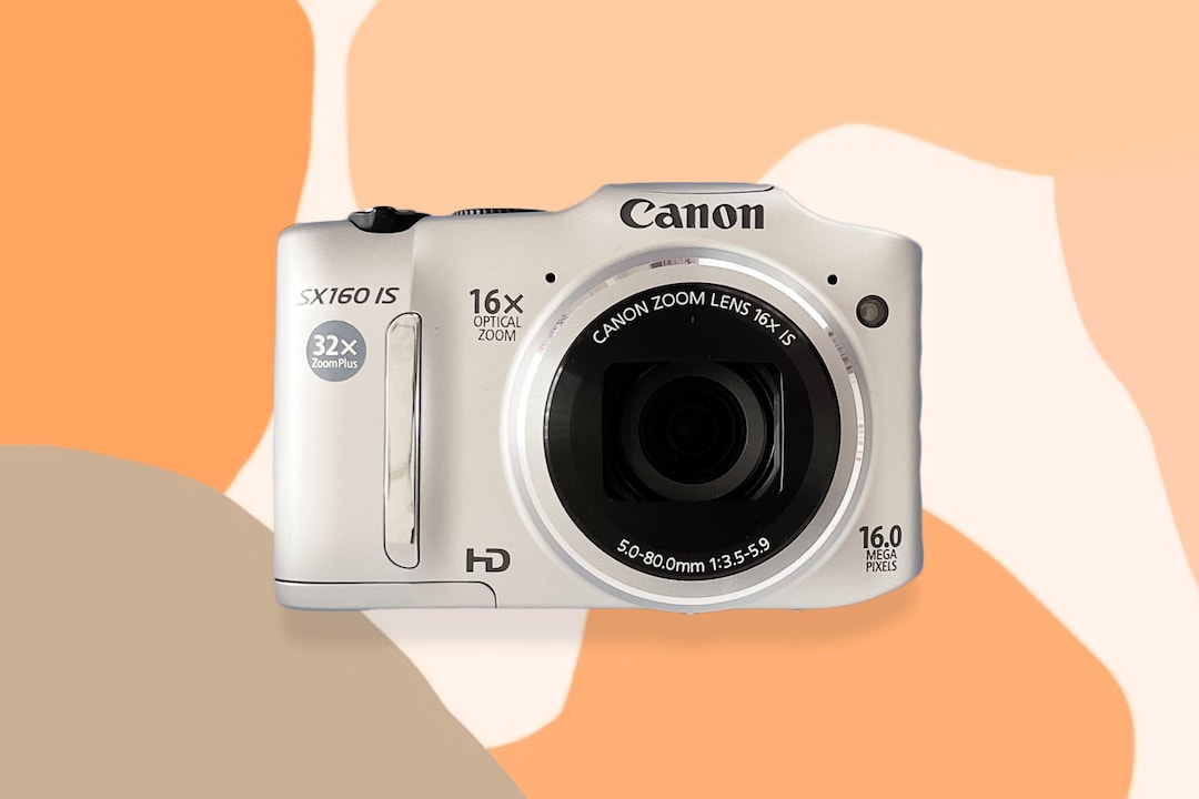 Digital Camera Canon Powershot SX160 IS Silver / Vintage Digital Camera / Canon Cameras - Etsy