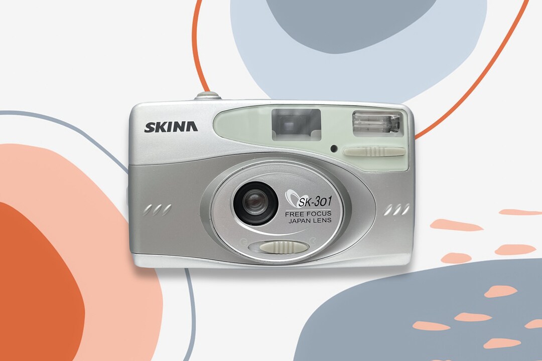 Vintage Film Camera Skina SK 301 / Compact Automatic 35mm Film Point ...