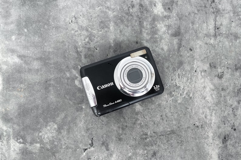 Digital Camera Canon Powershot A480 Black / Vintage Digital - Etsy