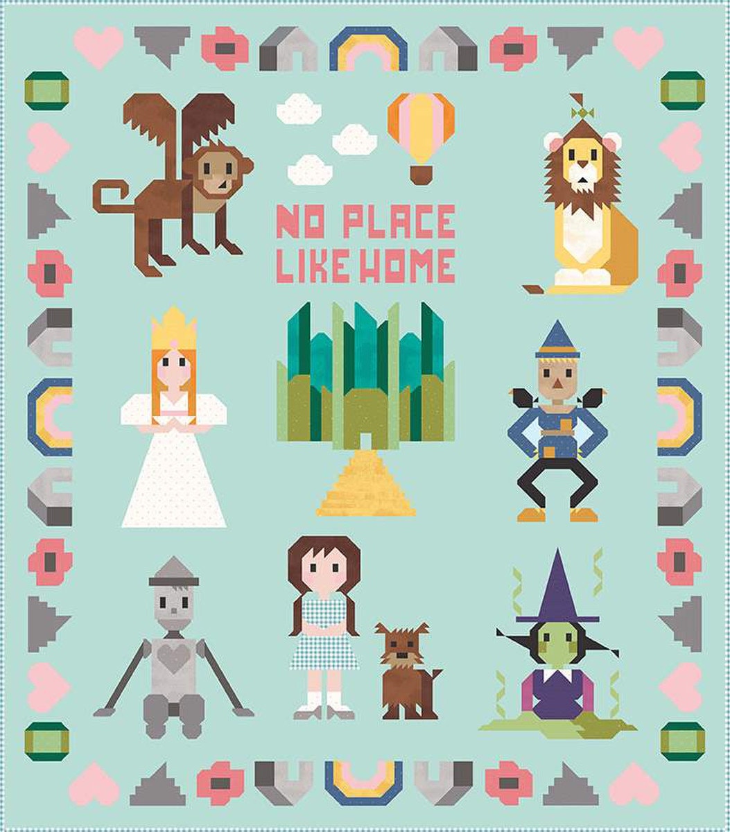 Sew Place Like Home ~ the Complete Quilt Project Pattern ~ 84 Pages ...