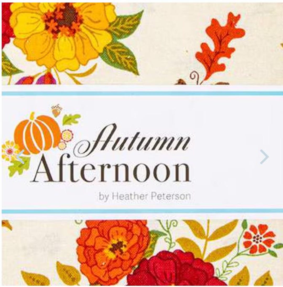 Autumn Afternoon 10 Stacker / Layer Cake Collection by Heather Peterson - Etsy