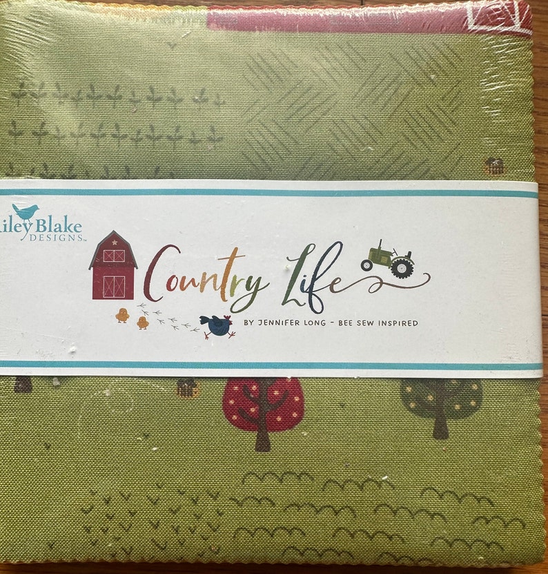 Country Life 10 Layer Cake / Stacker Collection by - Etsy
