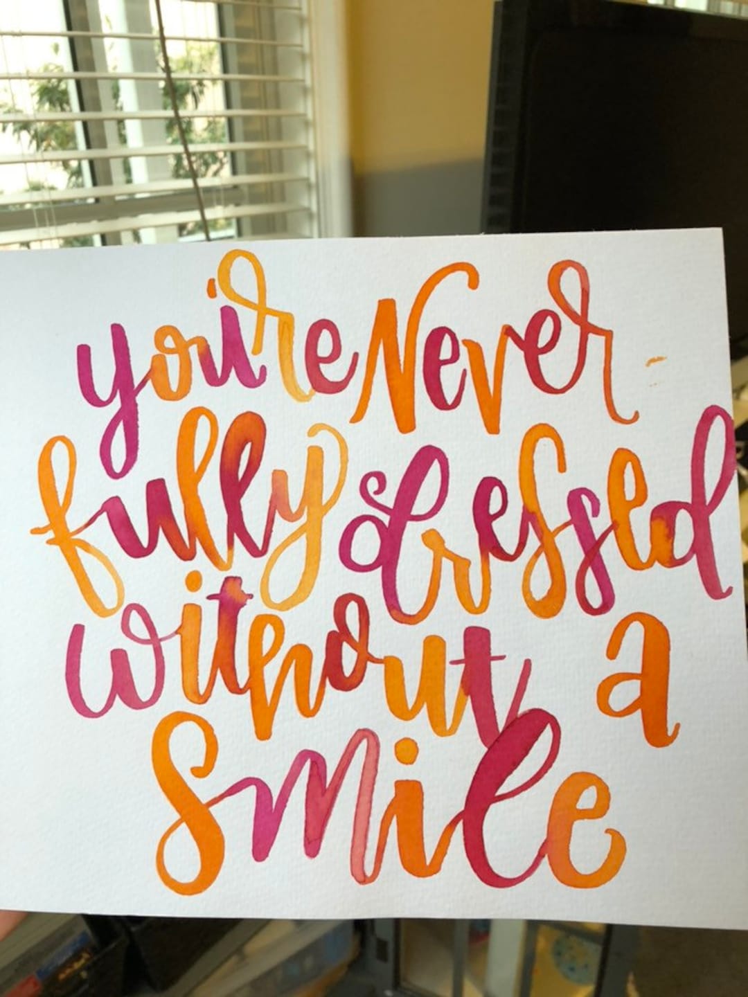 Youre Never Fully Dressed Without a Smile - Etsy