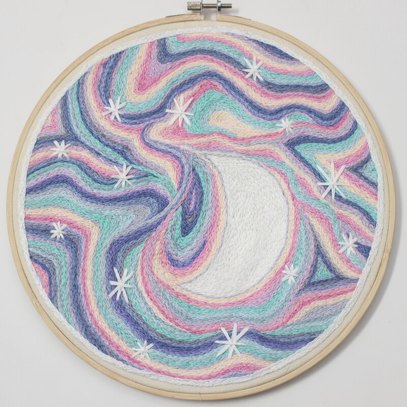 Sky Hand Embroidery - Etsy
