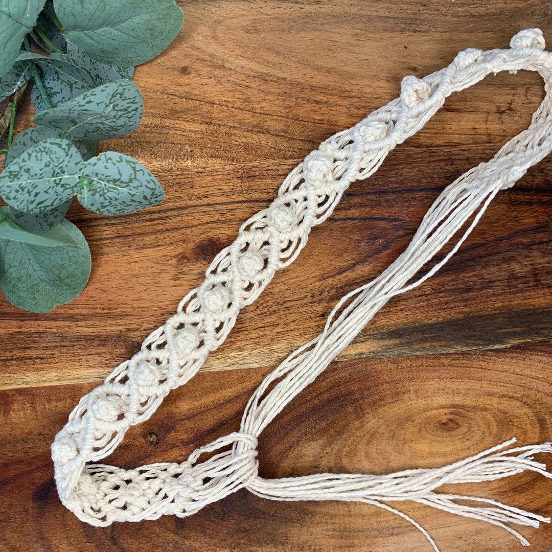 Macrame Headband-headwrap-boho Headband-hair Accessories-baby - Etsy