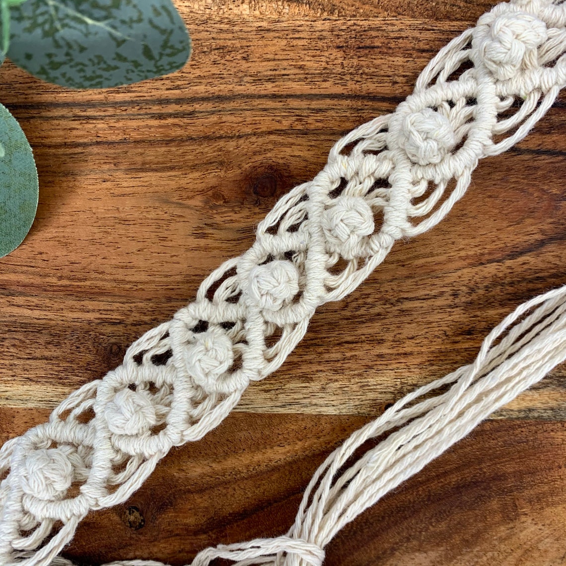 Macrame Headband-headwrap-boho Headband-hair Accessories-baby Headband ...