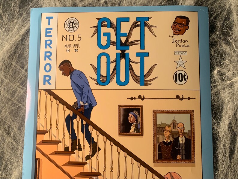 Get Out Comic Book Cover - Etsy