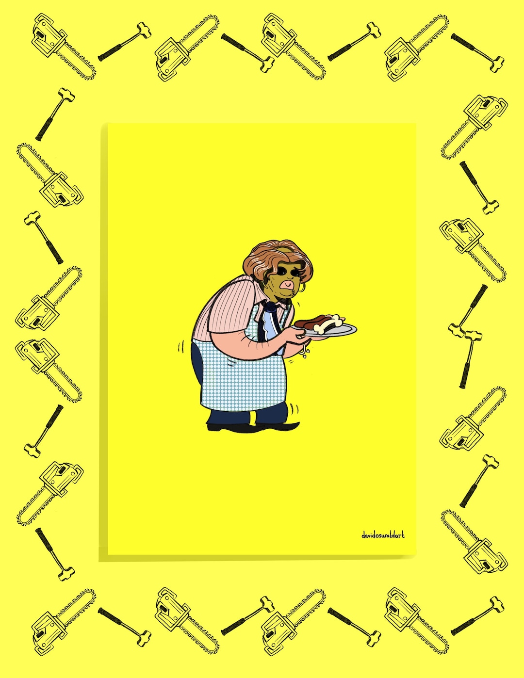 Leatherface Grandma Mask - Etsy