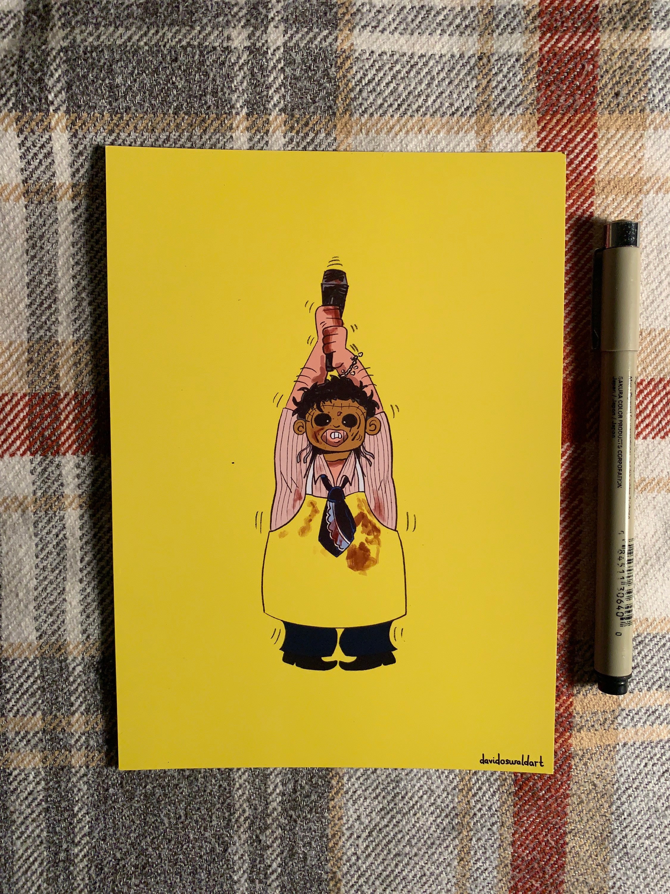 Leatherface Butcher Mask - Etsy