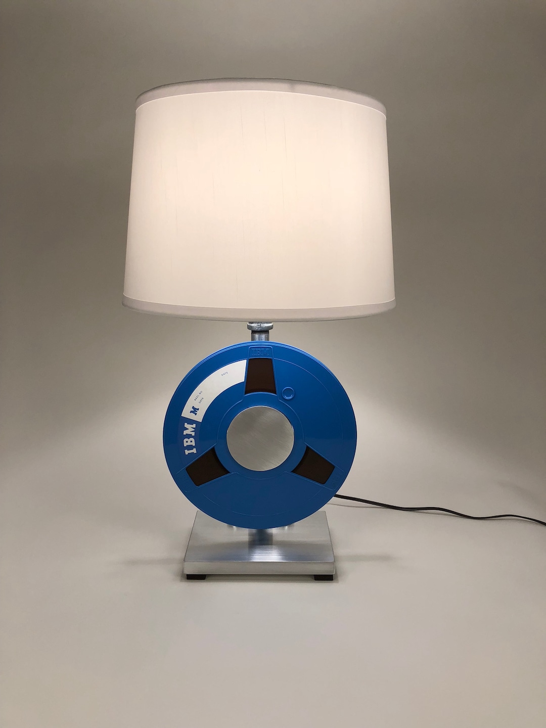 Authentic IBM Magnetic Tape Reel Desk Lamp. Own a Piece of Computer ...
