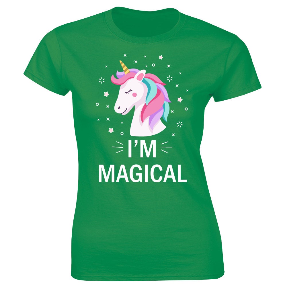 I'm Magical Shirts for Women Unicorn Shirt for St. | Etsy