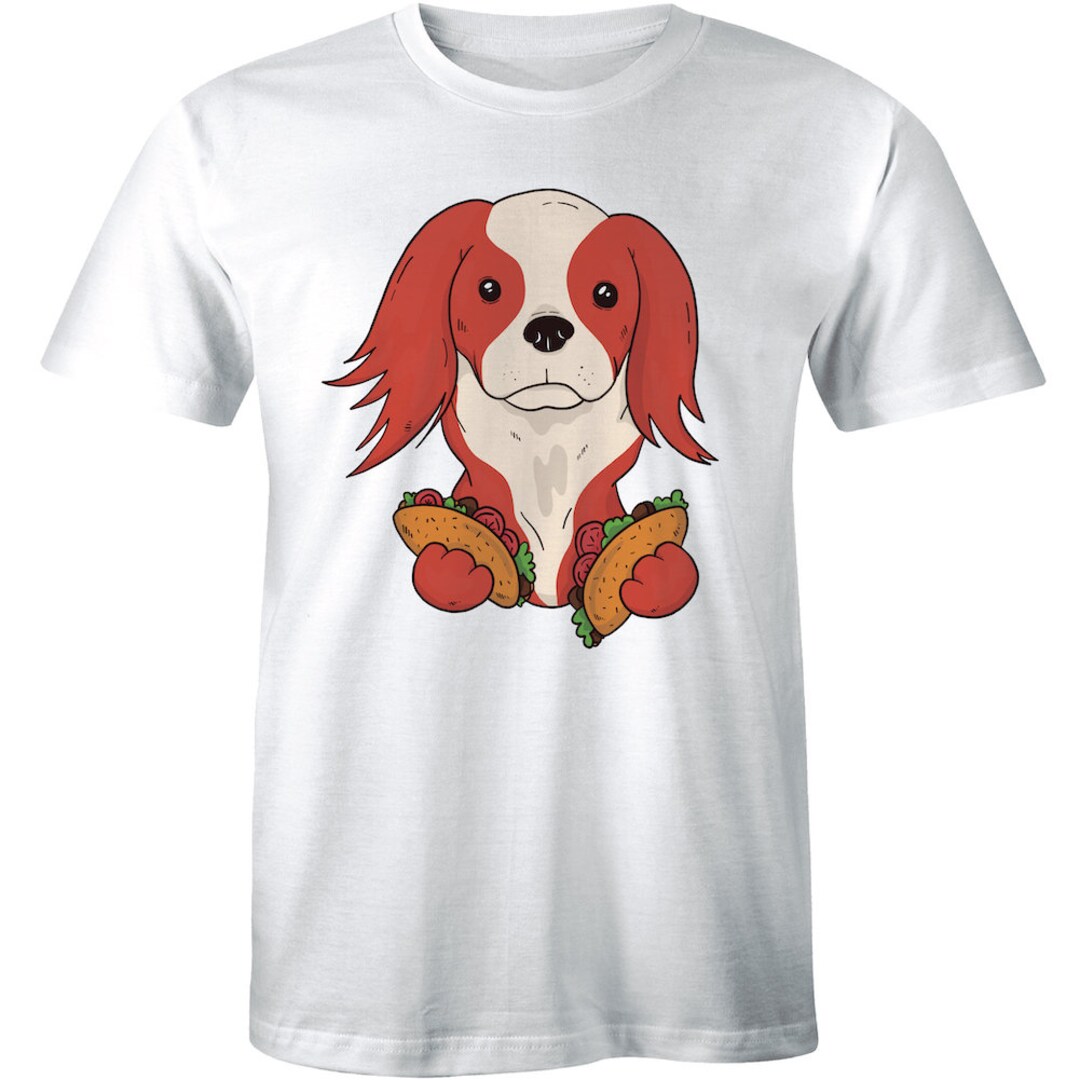 Funny Yorkshire Terrier Dog Eating Taco Men's T-shirt Gift Animal - Etsy