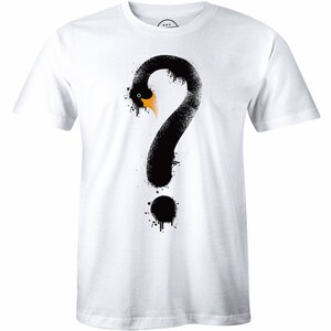 Question Mark - Scary Snake Symbol Short Sleeve Men's Premium T-shirt ...