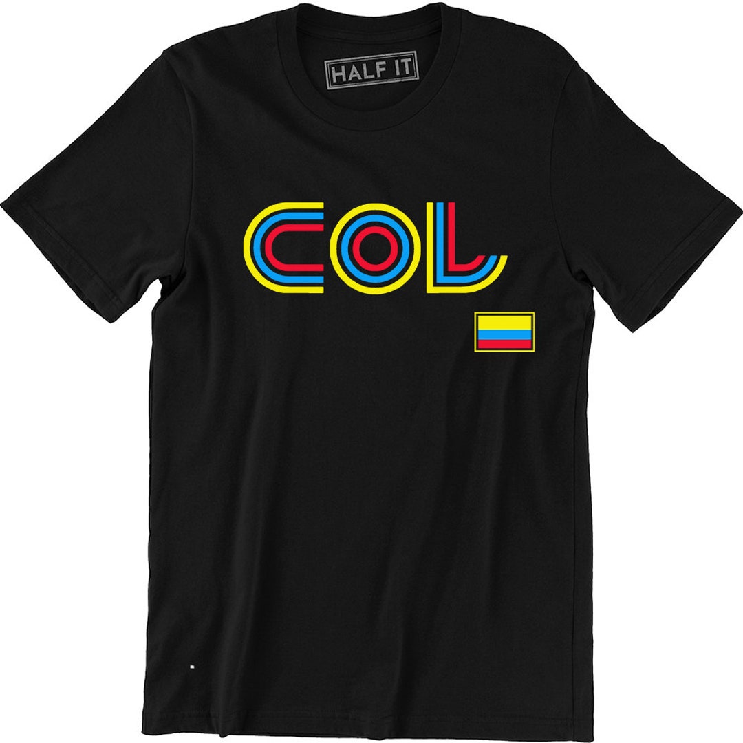 Colombia Col National Flag Pride Republic Colombians Men's T-shirt Tee ...