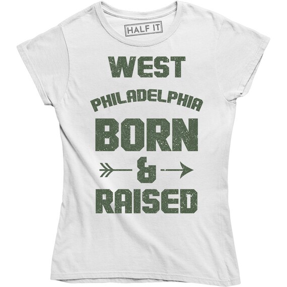 West Philadelphia Born & Raised T-shirt Fresh City Pride - Etsy