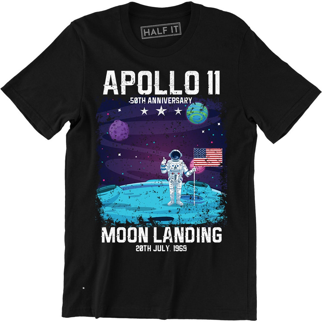 Apollo 11 50th Anniversary Shirt Moon Landing 1969 2019 Camiseta ...