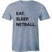 Eat Sleep Netball Awesome Game Sports Funny Routine Slogan - Etsy