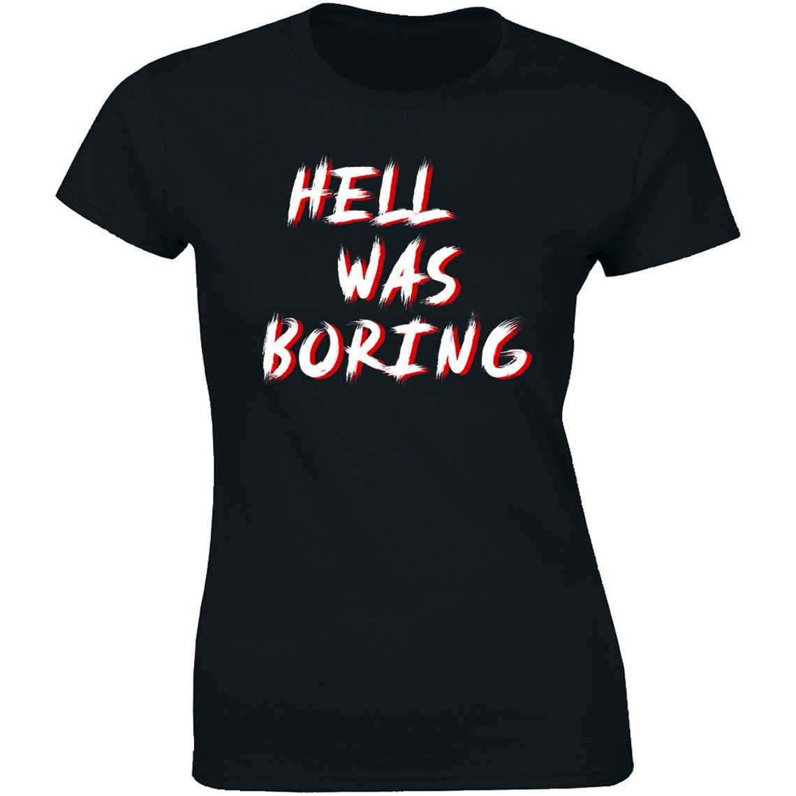 Hell Was Boring Shirt Funny Devil Evil Halloween Costume Party - Etsy
