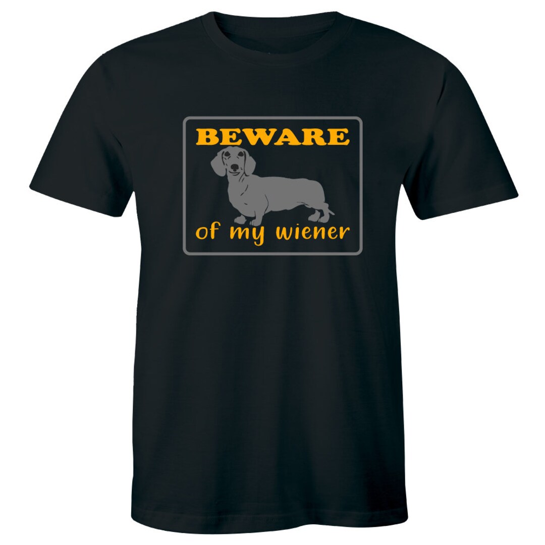 Beware of My Wiener Adorable Funny Animal Gog Signboard Pet Lover Gift ...