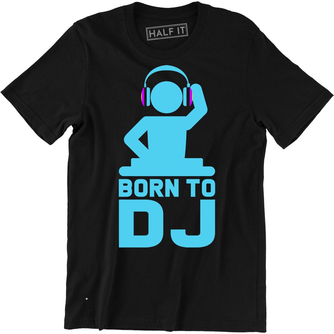 Born to DJ T-shirt Funny Shirt Xmas Gift Joke Music Dance - Etsy