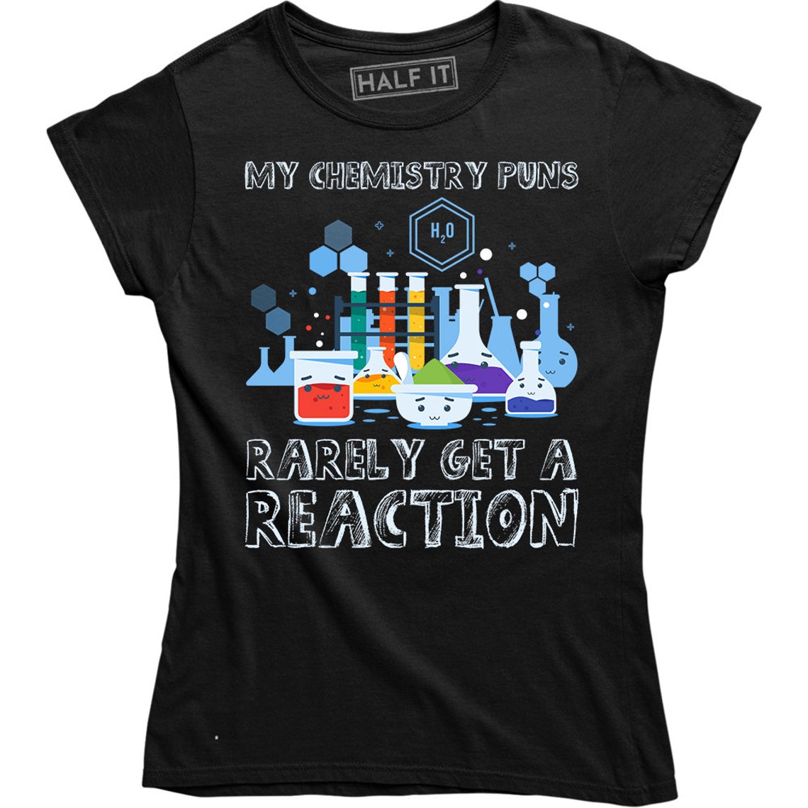 My Chemistry Puns Rarely Get A Reaction Funny Science Teacher - Etsy