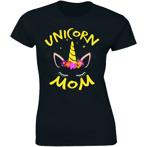 Magical Unicorn Mom Cute Mothers Day Gift Women's | Etsy