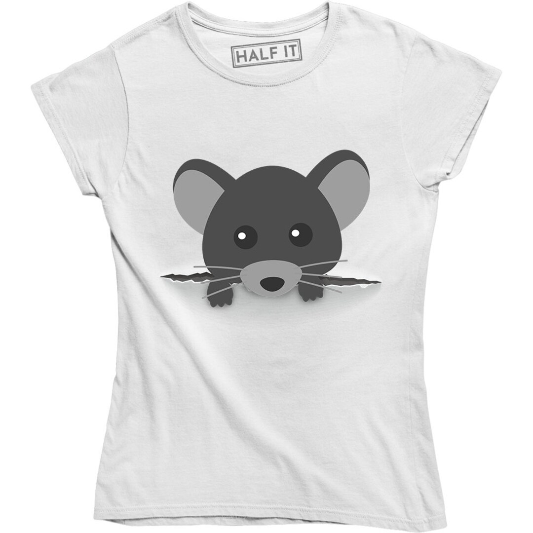 Funny Cute Mouse Head Mice Rat Shirt Rats Lover Tee Women's T-shirt - Etsy