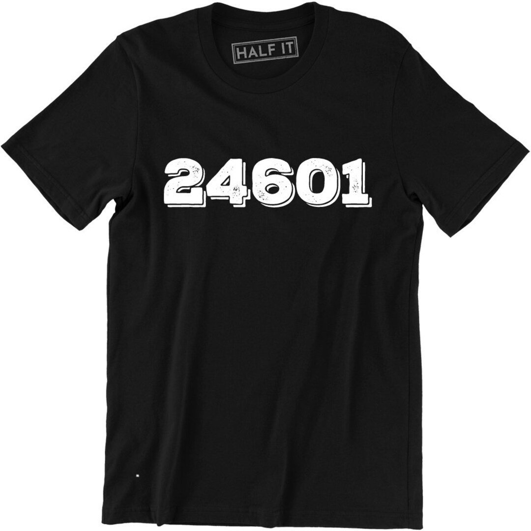 Prisoner 24601 Classic Men's Premium T-shirt Tee Men's Movie/tv Gift ...