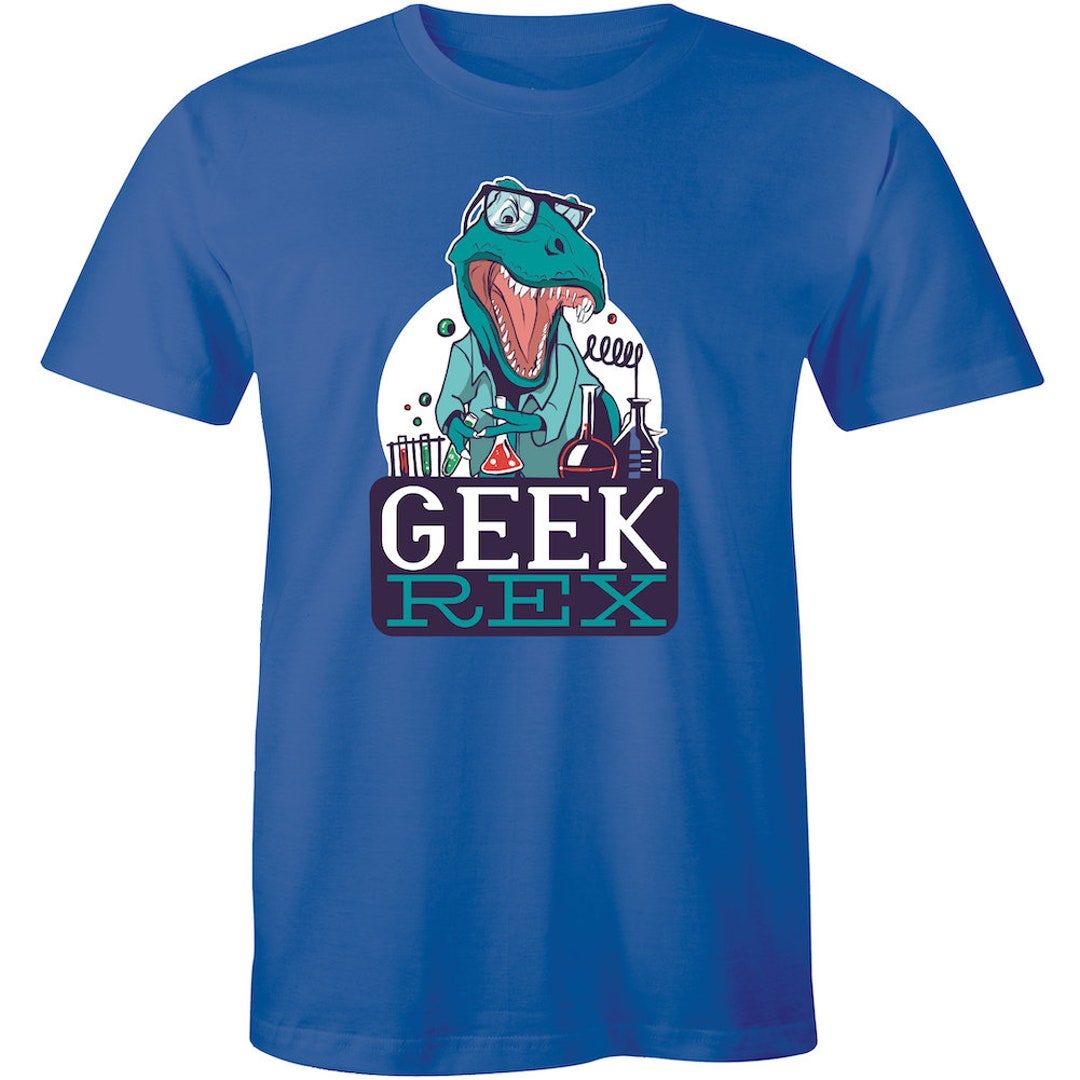 Funny Geek T-rex the Greatest Chemistry Dinosaur T-shirt for Men Gift ...