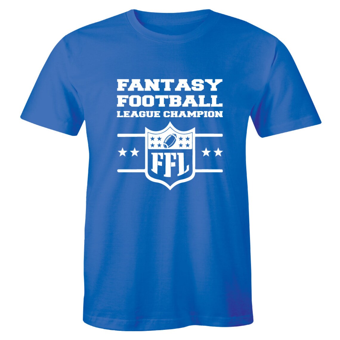 Fantasy Football League Champion FFL Winner Tees Mens Graphic Men's T ...