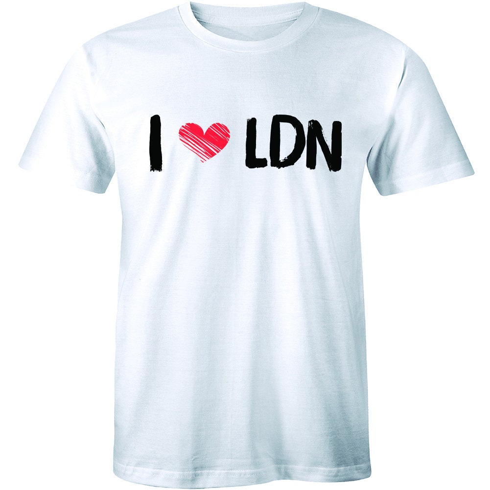 I Love LDN Shirt UK United Kingdom Britain Tee British | Etsy